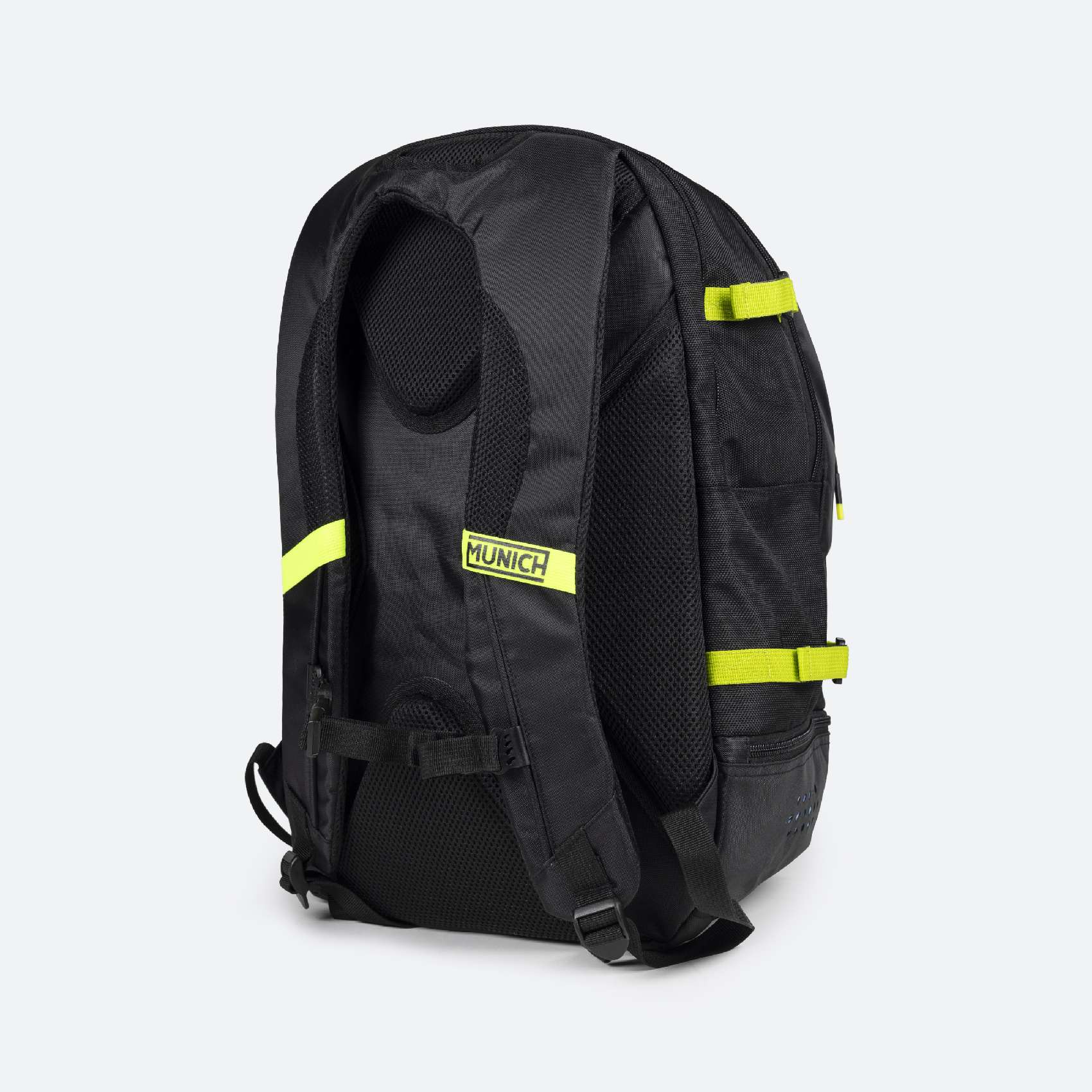 Technical Black Hockey Backpack with Grey Logo | BACKPACK PADEL BLACK
