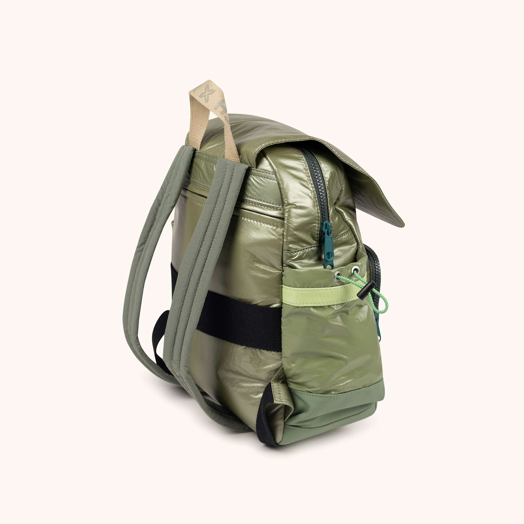 Unisex Khaki Technical 15.6" Laptop Backpack | DEEP RECYCLED BACKPACK KHAKI