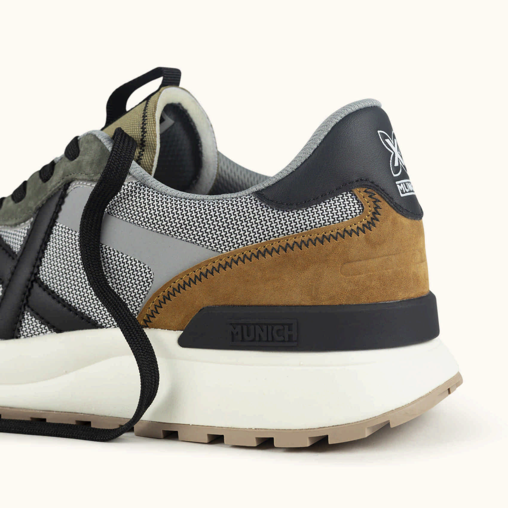 Urban Design Sneakers in Grey and Khaki | MUNICH DYNAMIX 20