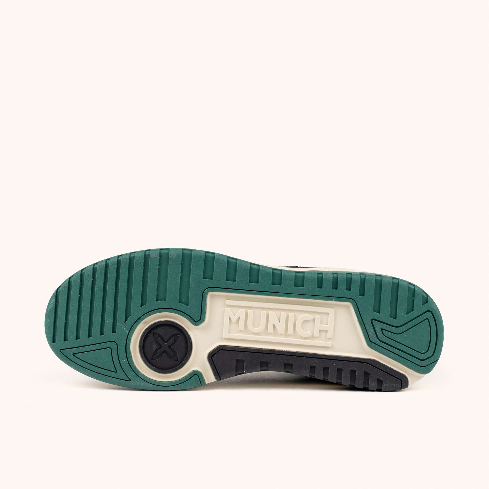 Sneakers Retro Tenis y Skate Blanco y Verde | MUNICH TENNEZ 05