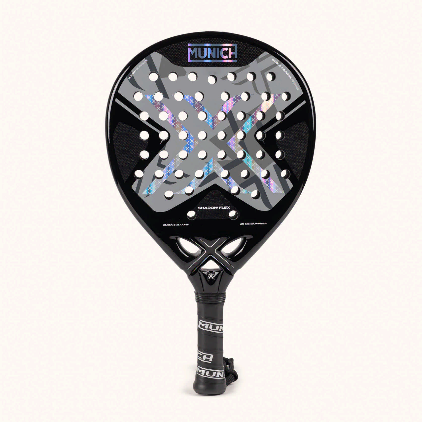 3D Carbon Padel Racket and Maximum Control | MUNICH SHADOW FLEX