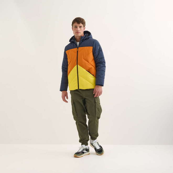 PUFFER CLOUD MULTICOLOR ORANGE STREETWEAR FW24