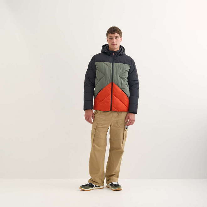 PUFFER CLOUD MULTICOLOR MUSTARD STREETWEAR FW24