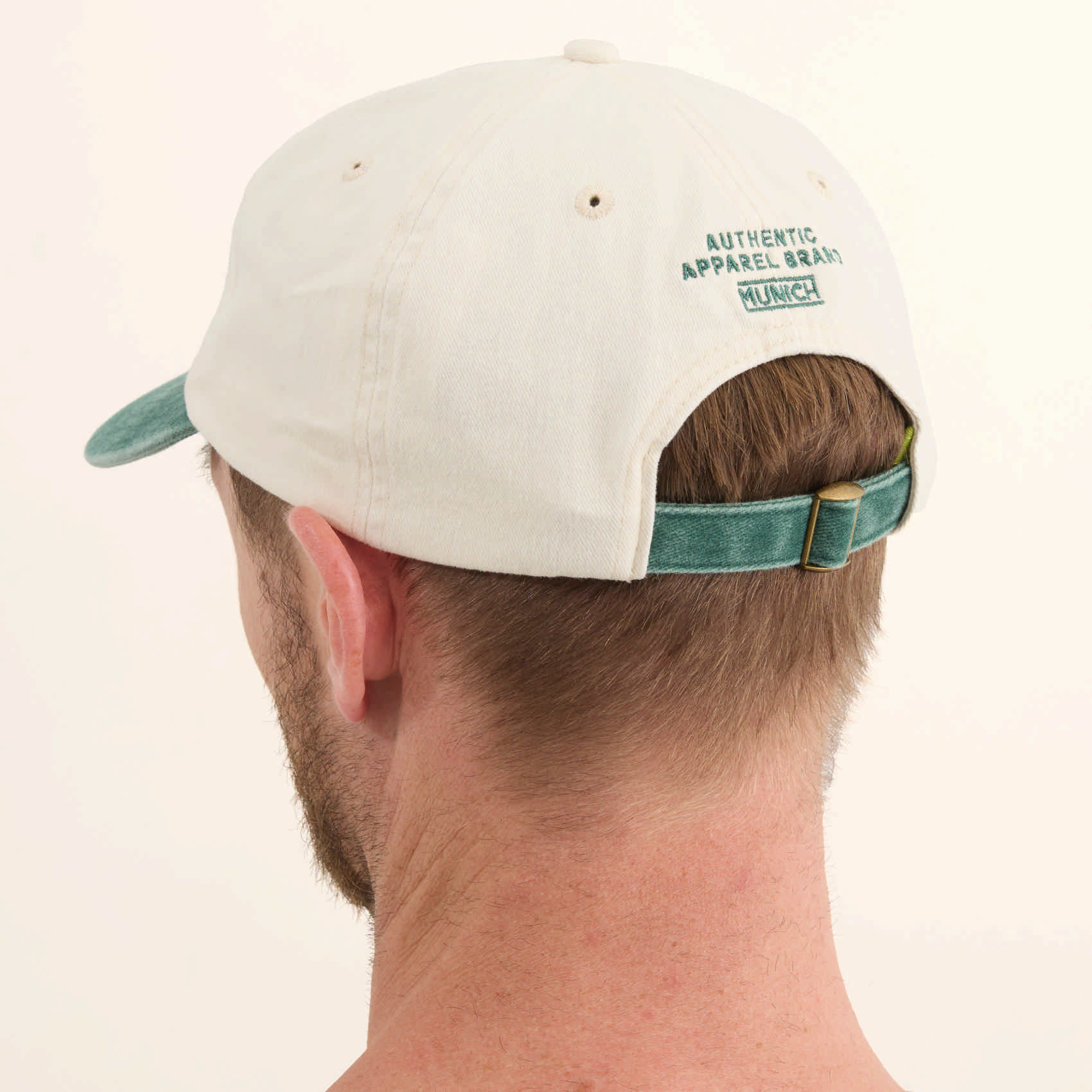 Urban Style Washed Green Cotton Baseball Cap | LIFESTYLE SOCCER C/GREEN